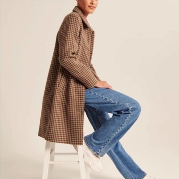 Abercrombie & Fitch | Jackets & Coats | Abercrombie Fitch Dad Coat ...